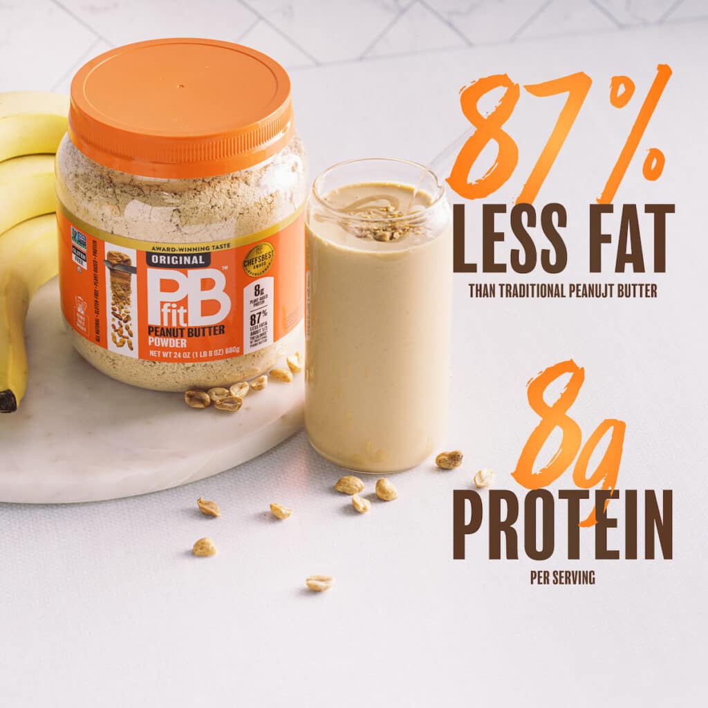 PBfit Powdered Peanut Butter - 30 oz jar | BetterBody Foods