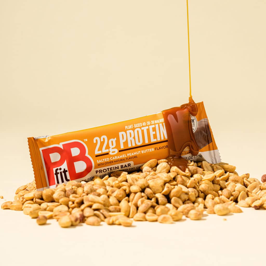 PBfit Salted Caramel Peanut Butter Protein Bar - BetterBody Foods