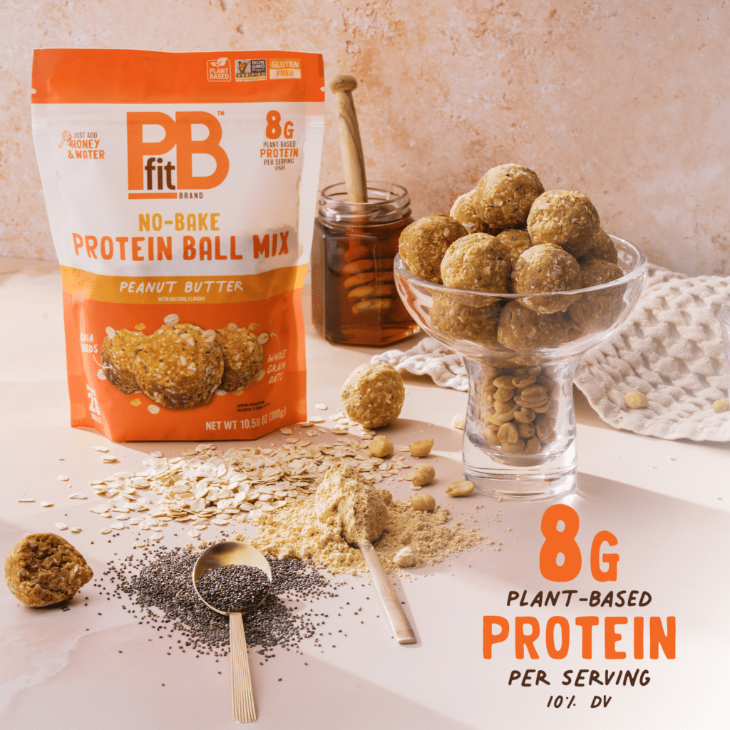 PBfit No Bake Peanut Butter Protein Ball Mix - BetterBody Foods