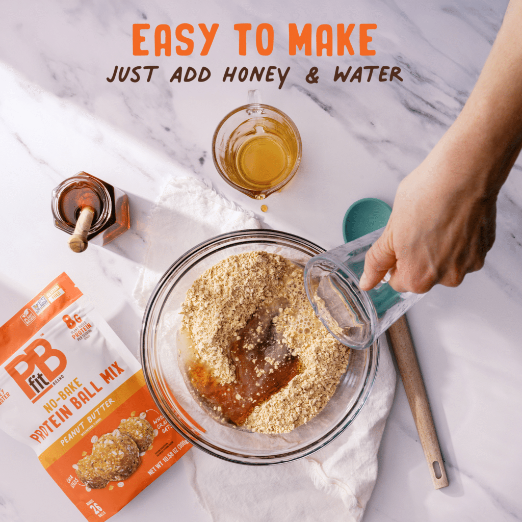 PBfit No Bake Peanut Butter Protein Ball Mix - BetterBody Foods